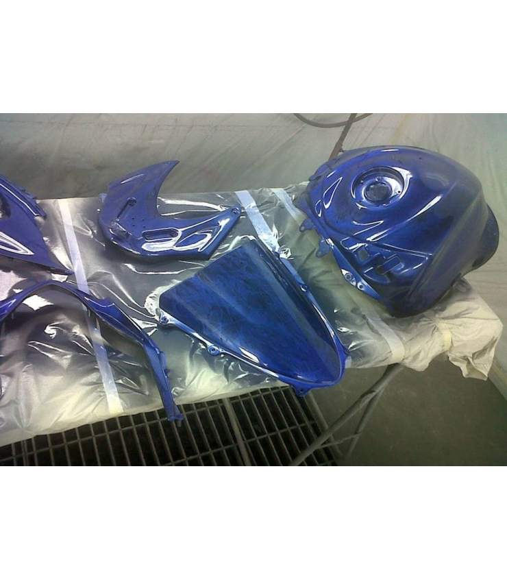Kit peinture moto complet effet Marblizer candy