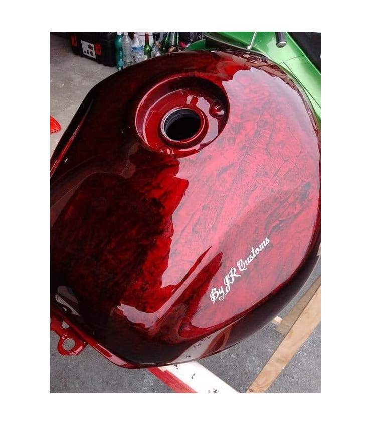 Kit peinture moto complet effet Marblizer candy
