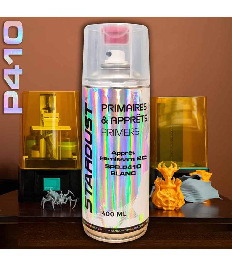 Spray primaire et apprêt impression 3D – 3 couleurs en aérosol
