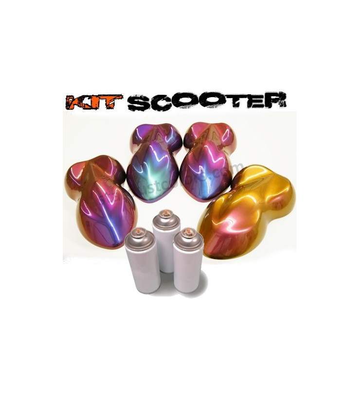 Kit Scooter Peinture caméléon