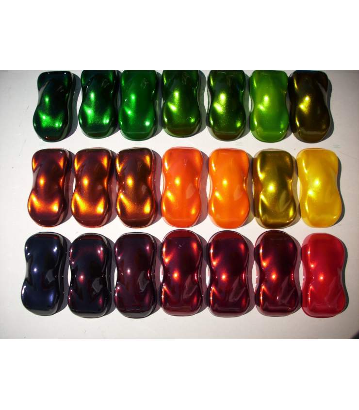 Kit Peinture voiture Candy® - plus de 250 combinaisons au choix