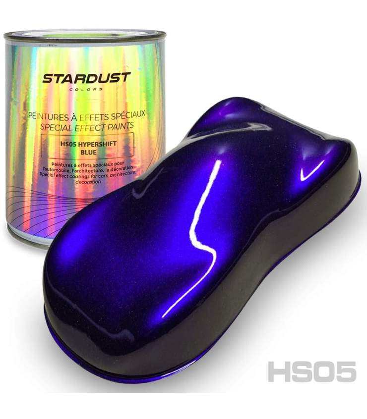 Kit peinture voiture complète - Effet Black Interference